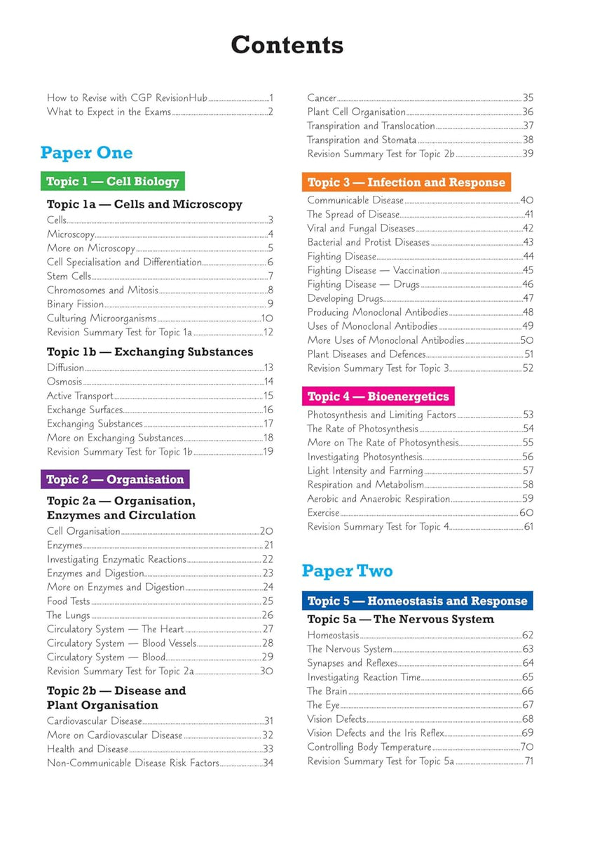 AQA GCSE SCIENCE BIOLOGY CHEMISTRY PHYSICS Revision GUIDE & KS4 ...